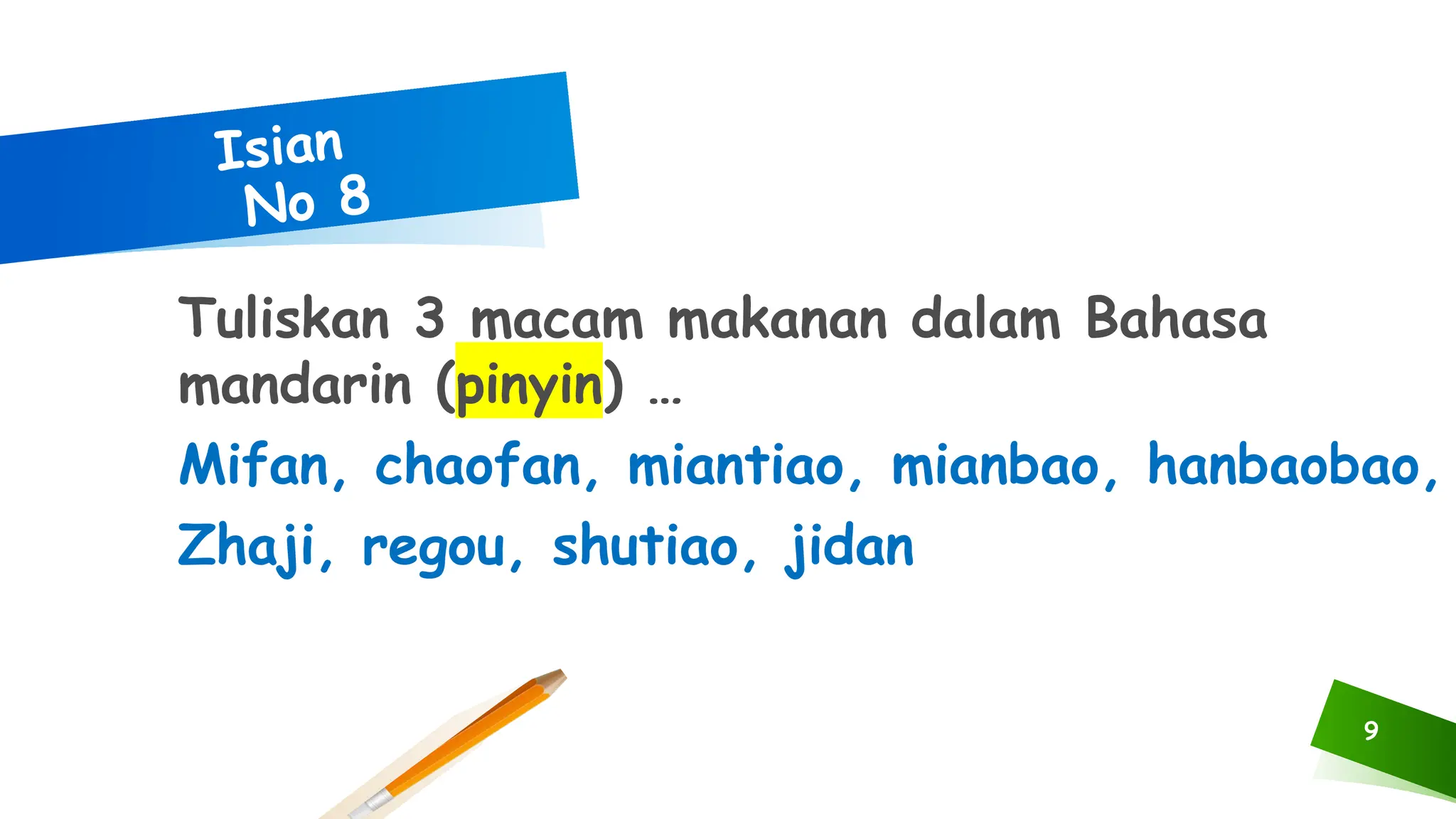 JAWABAN LATSOL MANDARIN UNIT 3&4 KELAS 2.pptx