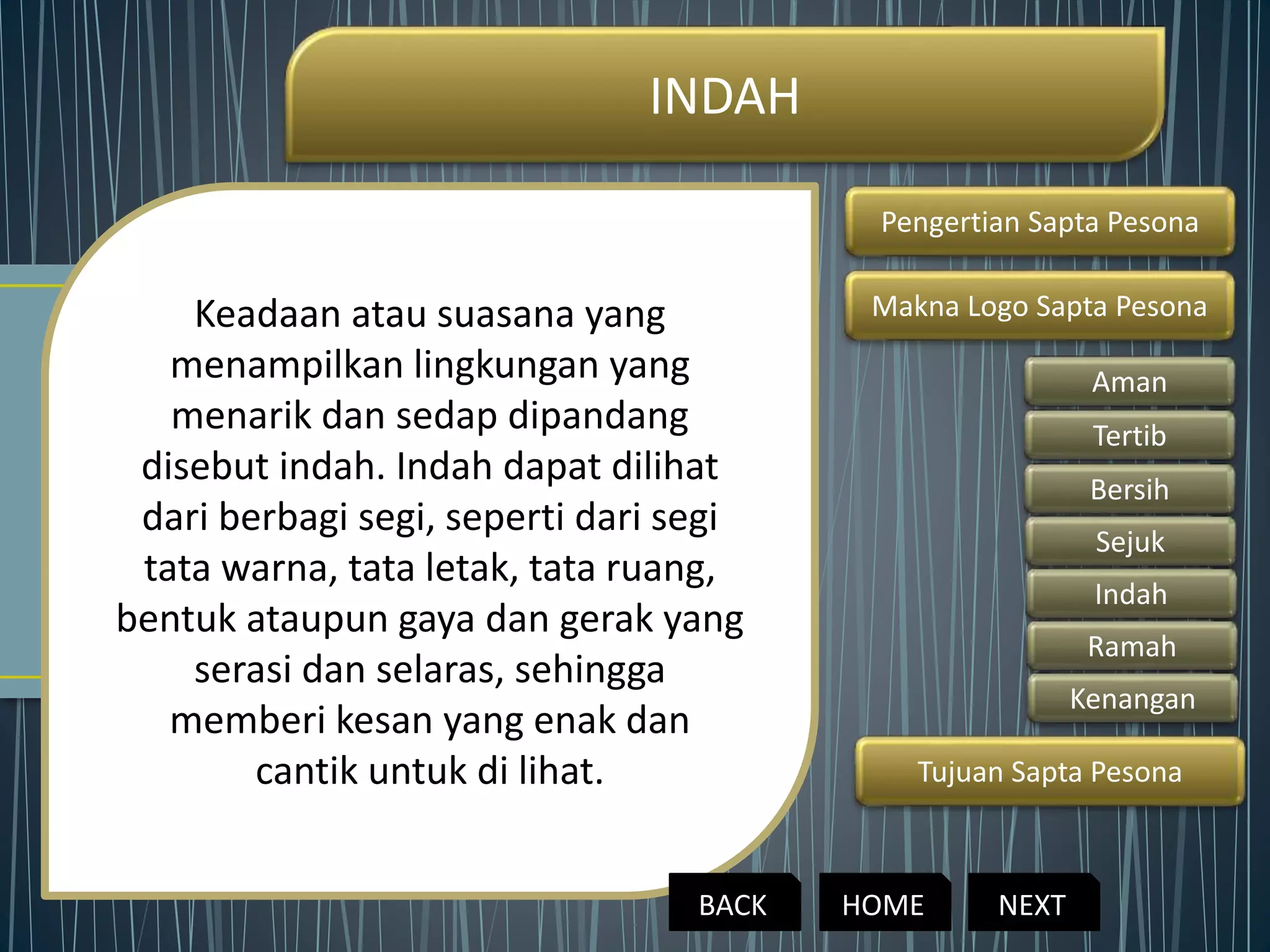 Sapta Pesona Pariwisata | PPTX