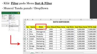 Jawab soal excel | PPSX