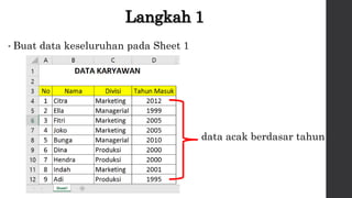 Jawab soal excel | PPSX