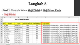 Jawab soal excel | PPSX
