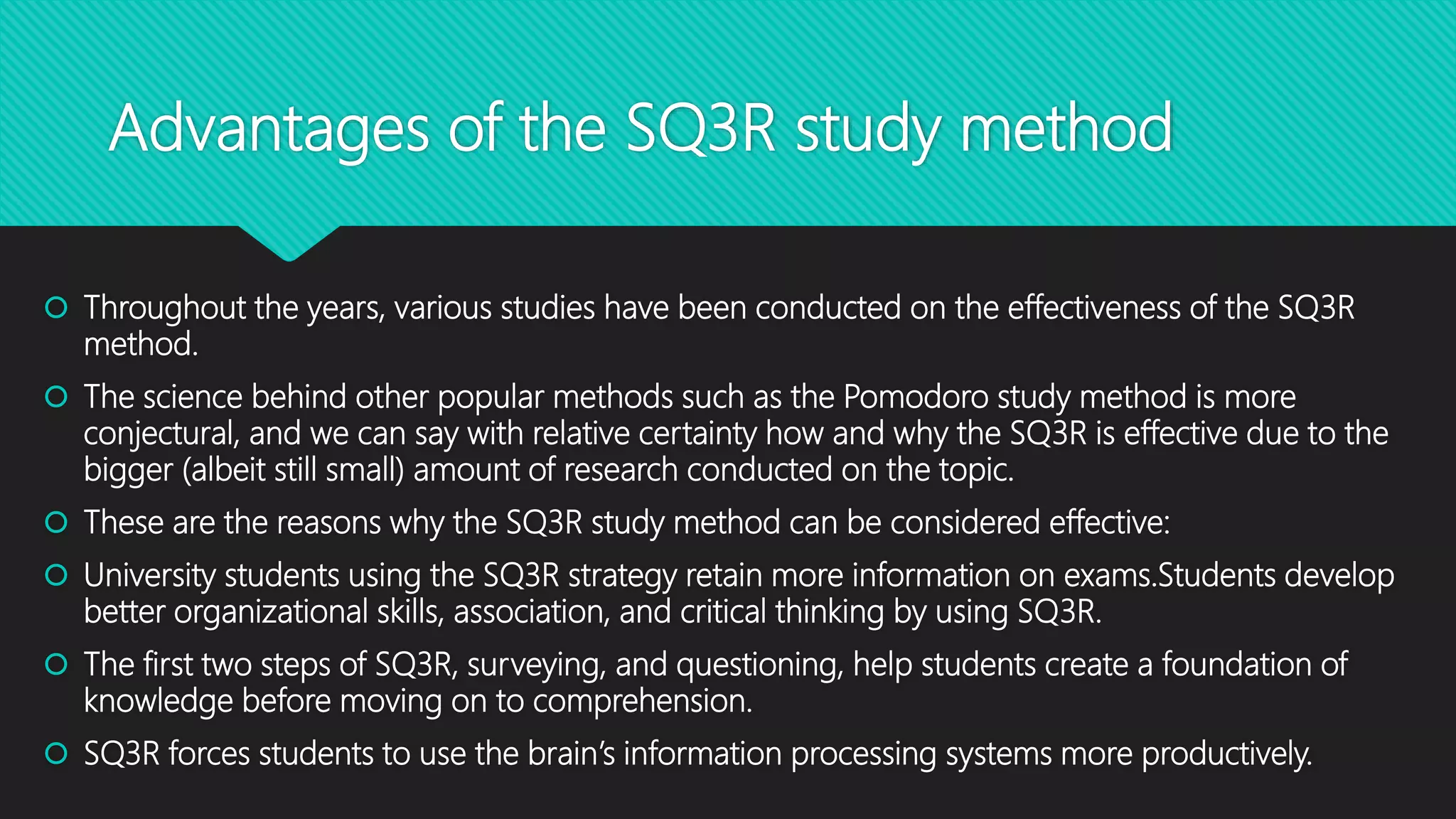 SQ3R Study System BY Jawad Ahmed | PPTX