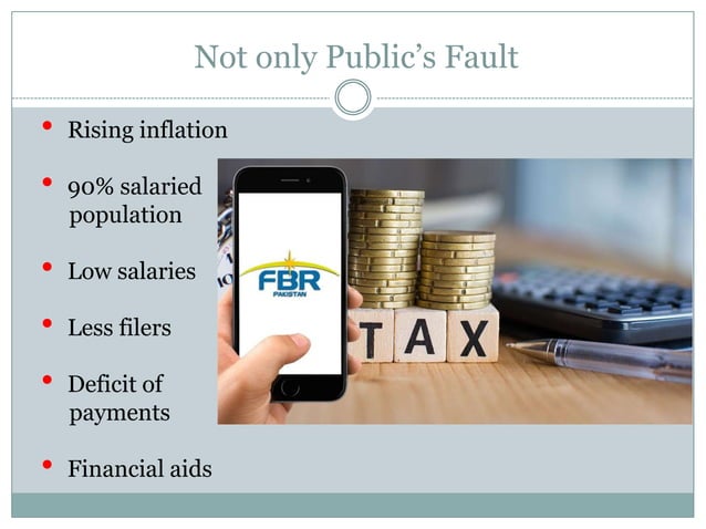 Taxation system in pakistan | PPTX