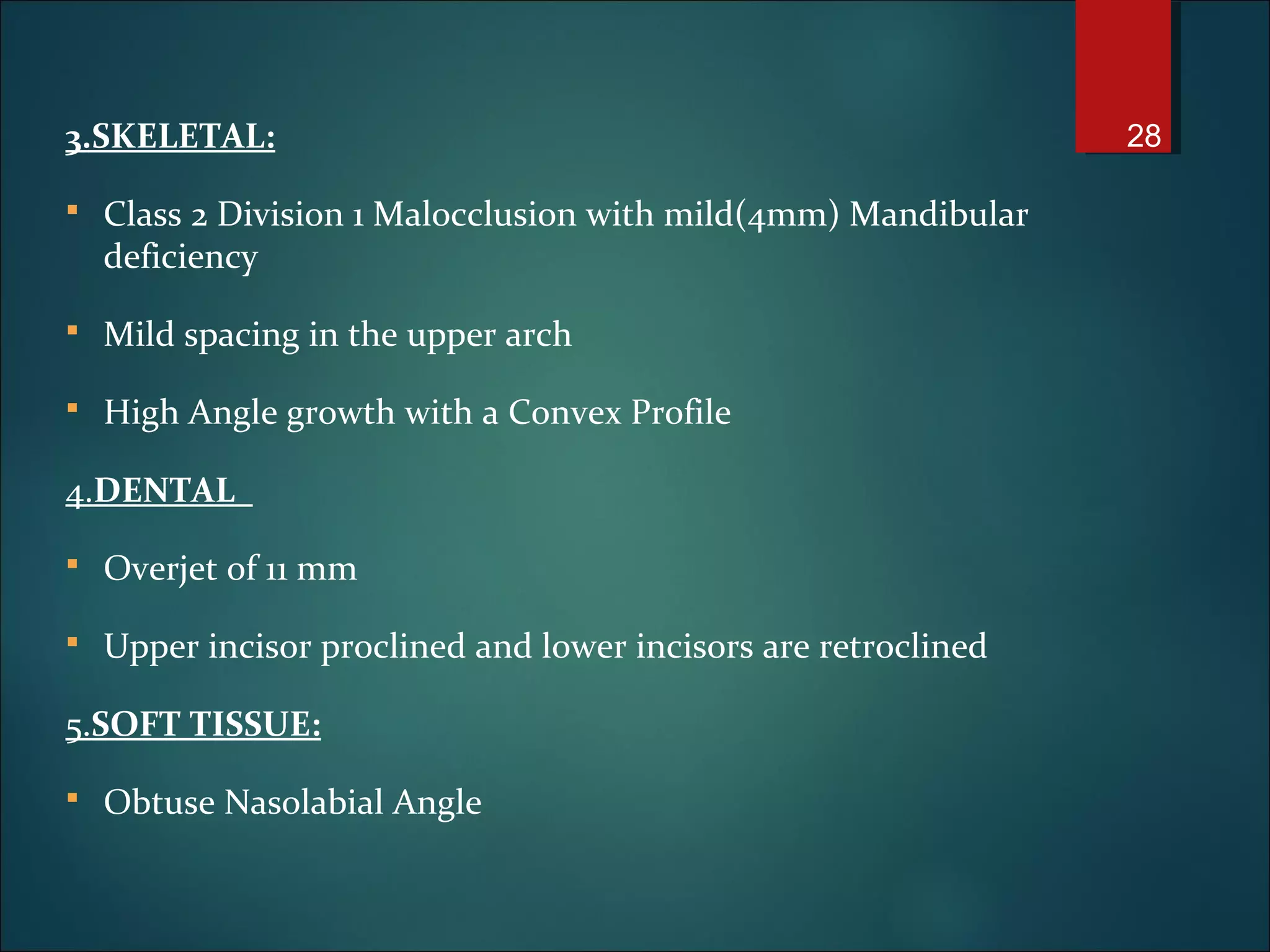 Orthodontic Treatment Planning (Case Presentation) | PPT