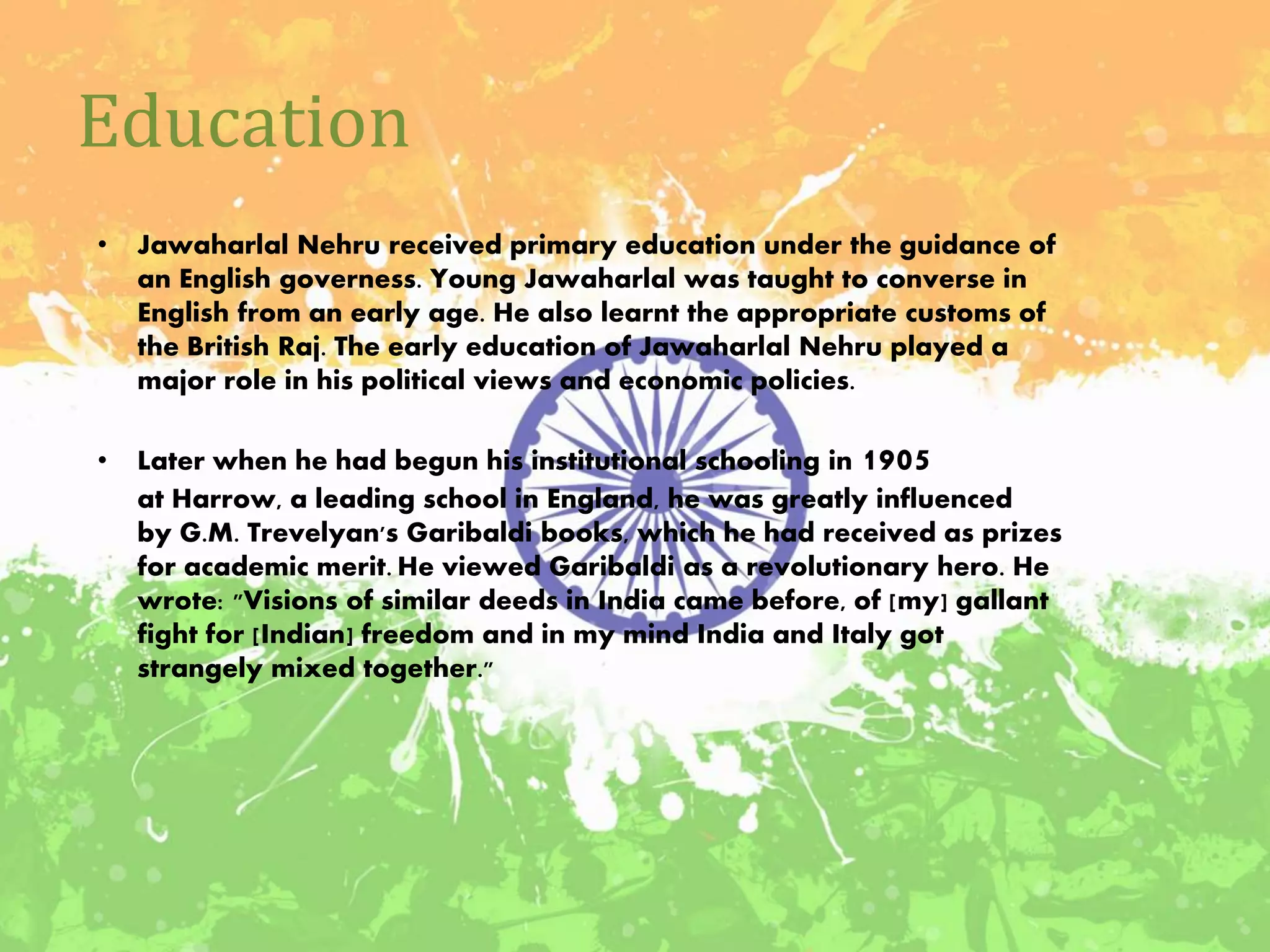 Jawaharlal Nehru | PPTX