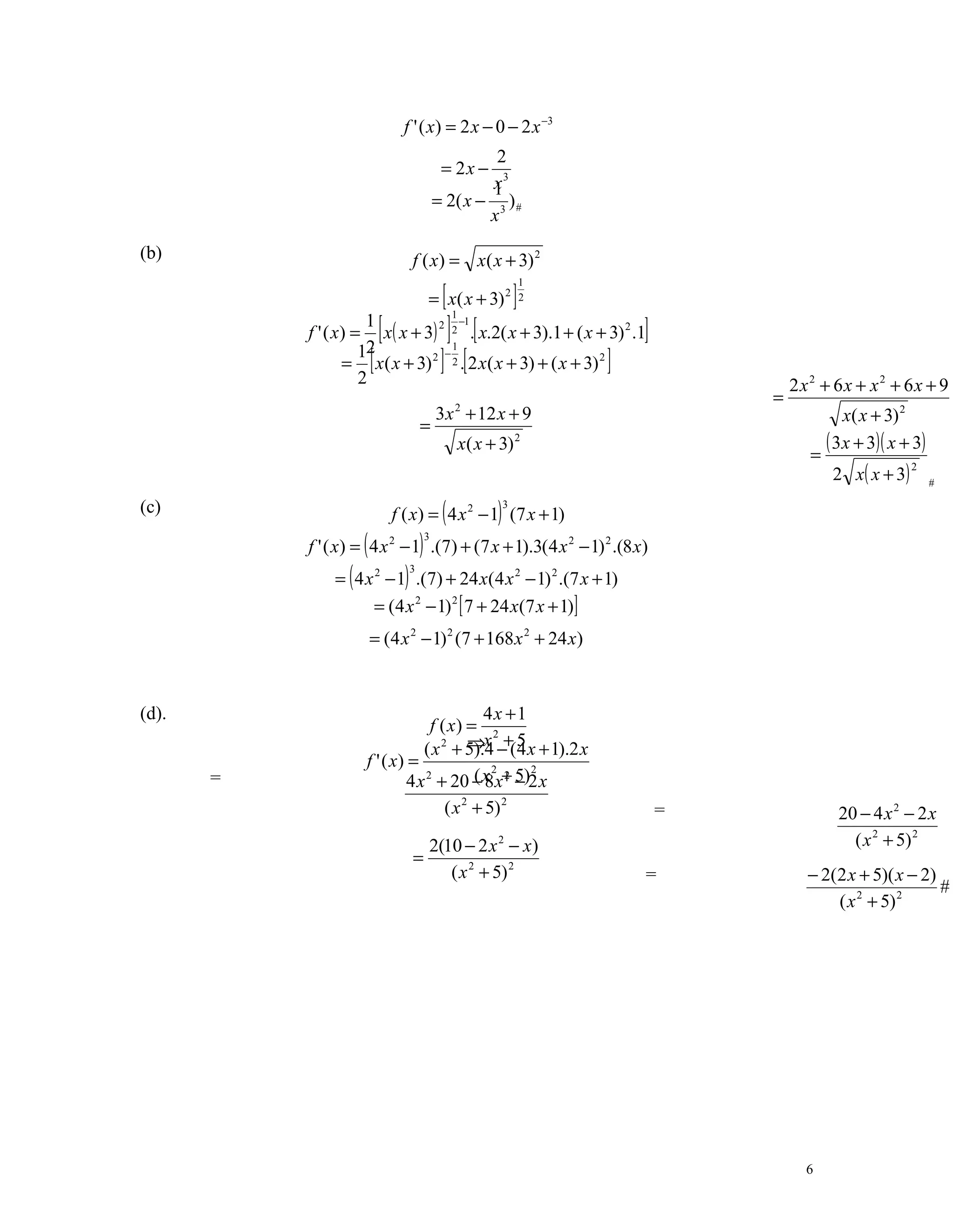 Jawapan kalkulus 3 | PDF