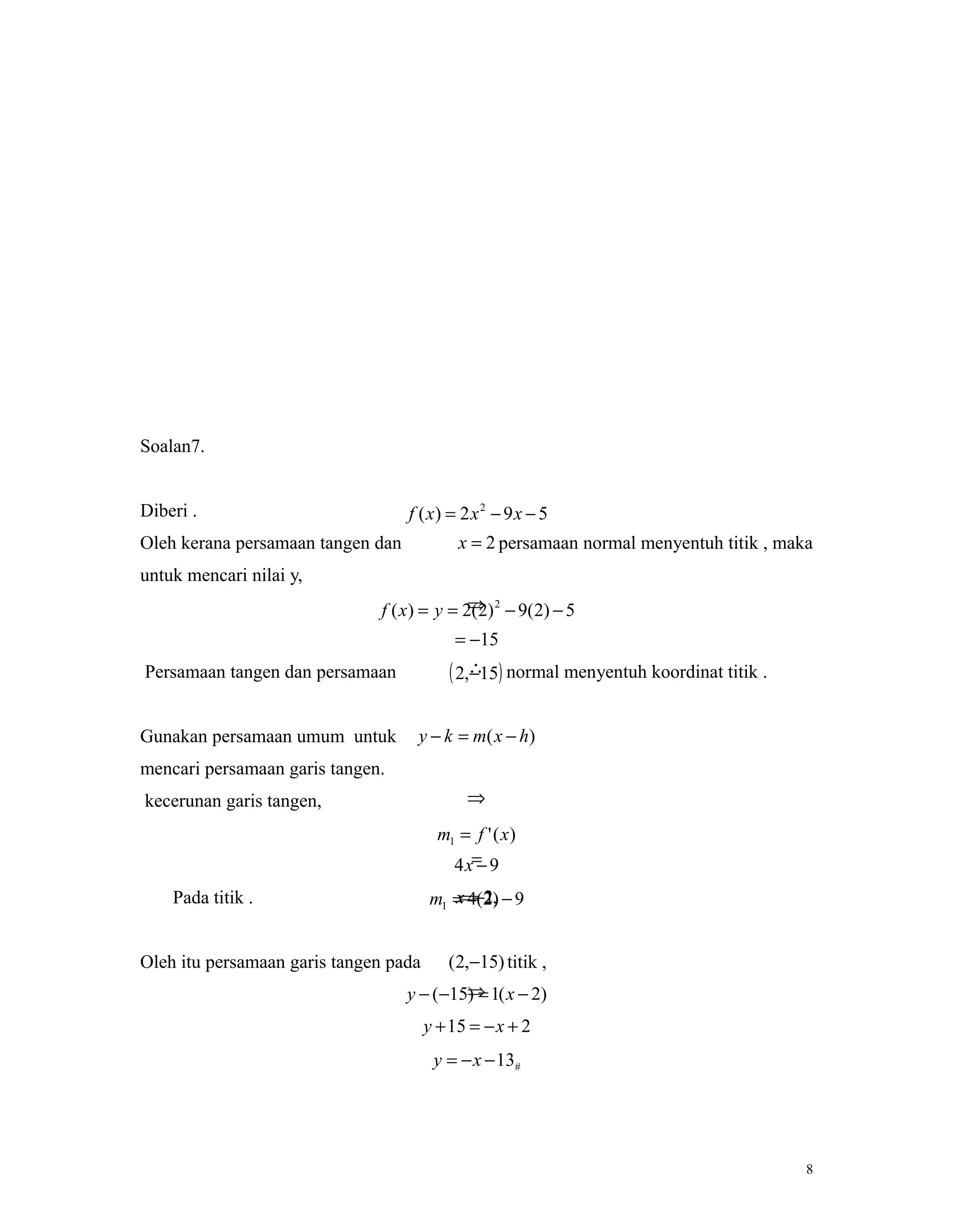 Jawapan kalkulus 3 | PDF