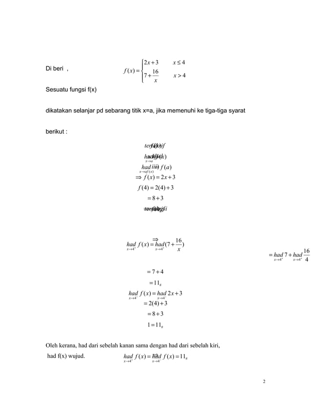 Jawapan kalkulus 3 | PDF