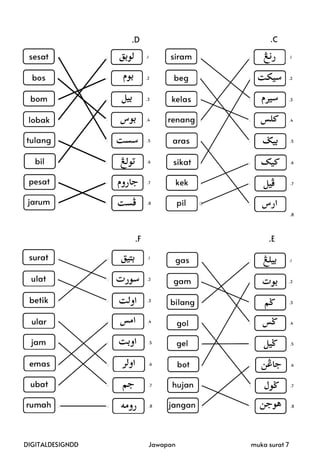 Jawapan latihan jawi suku kata tertutup Siri 1 (V1).pdf