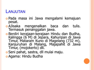 Jawa Pra Islam | PPTX