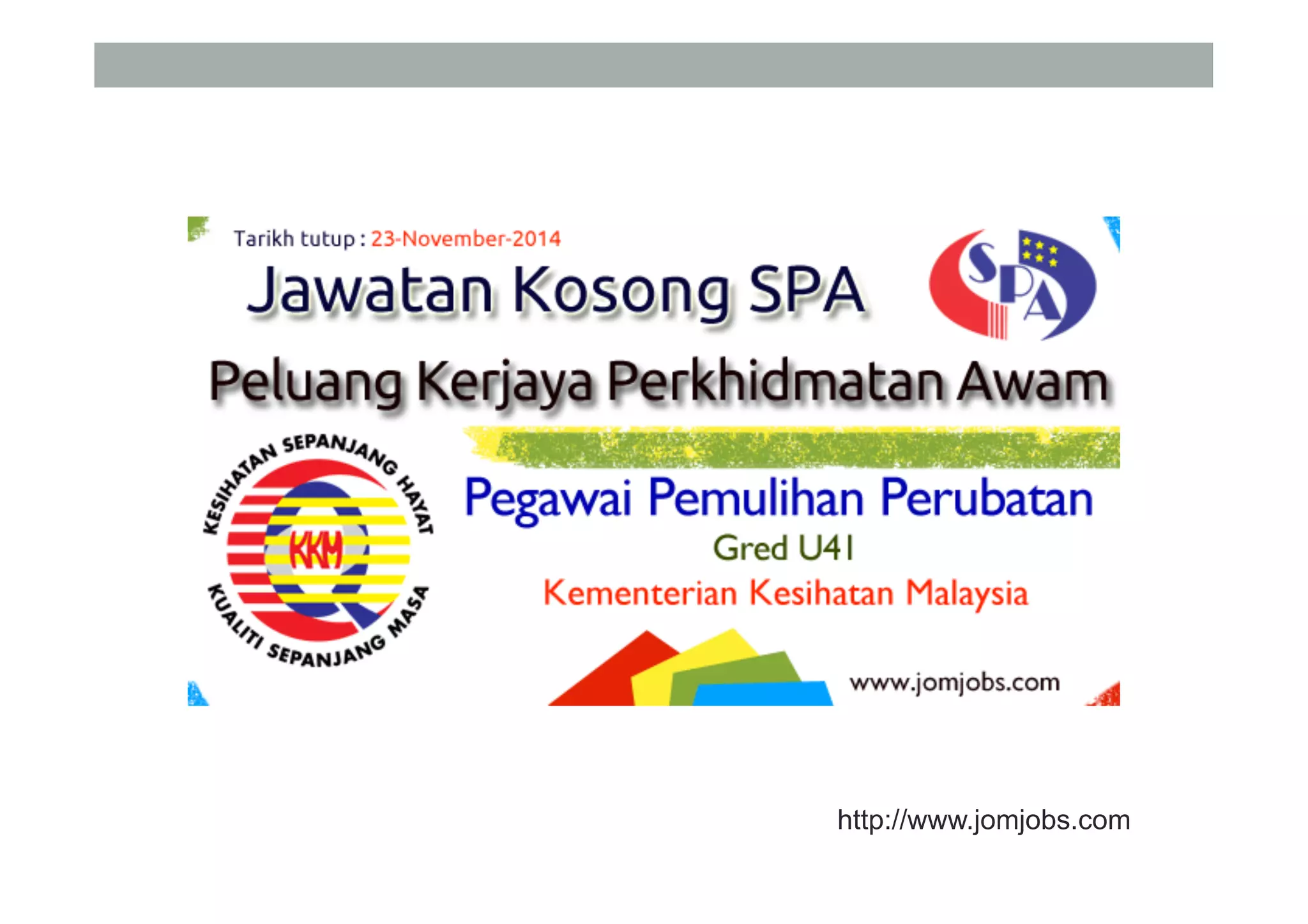 Jawatan Kosong KKM Terkini | PDF