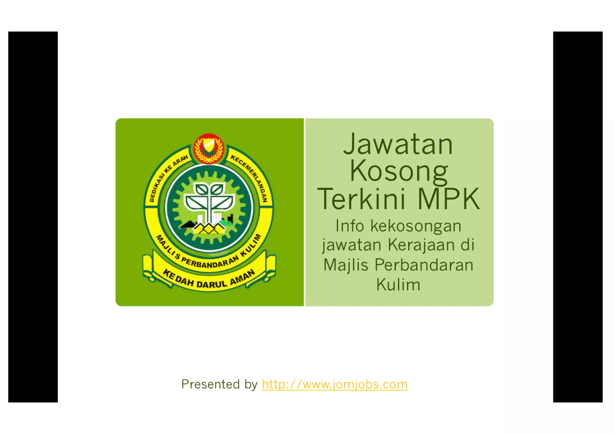 Jawatan Kosong Majlis Perbandaran Kulim | PDF
