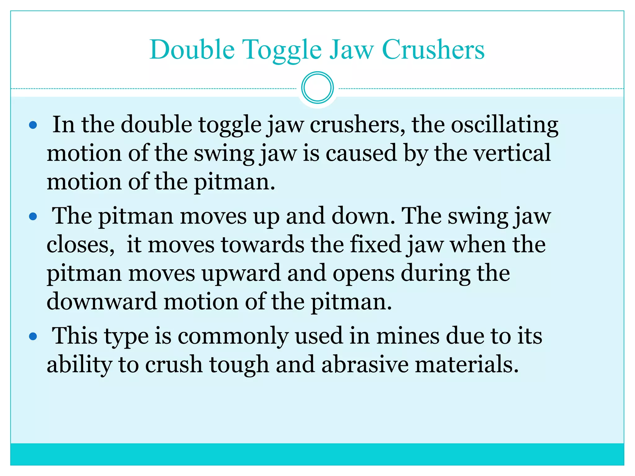 Jaw crusher | PDF