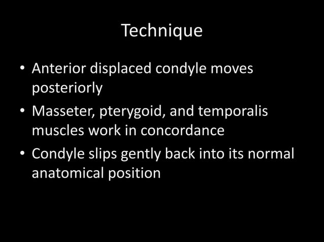 Jaw dislocation | PPTX | First Aid | Injuries