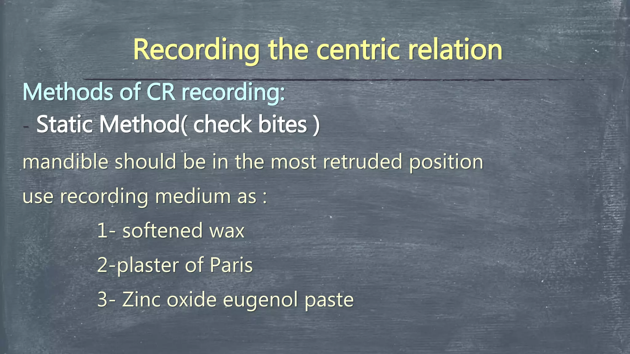 Jaw relation-prosthesis | PPTX