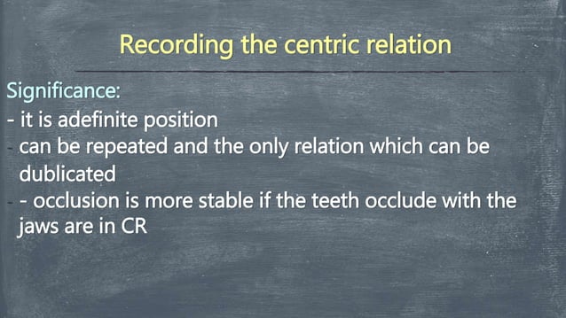 Jaw relation-prosthesis | PPTX