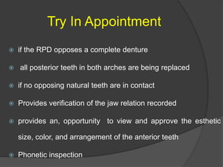 Jaw relation in rpd | PPTX