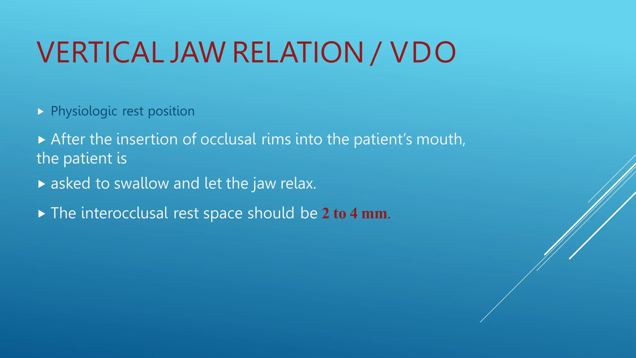 jaw relation in complete and partial denture | PPTX