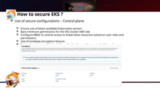 Demystifying Kubernetes Security using AWS EKS | PPT