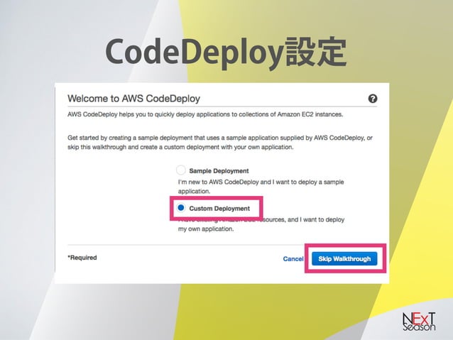 AWSで秋のデプロイ祭！ CodeDeploy JAWS-UG KOBE | PDF | Cloud Computing | Internet