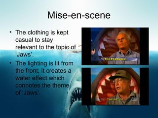 Jaws interview analysis | PPT
