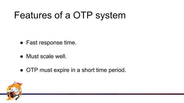 OTP System with AWS Serverless | PPT