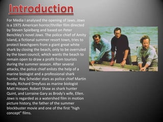 Jaws Review | PPTX