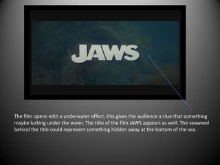 Jaws Review | PPTX