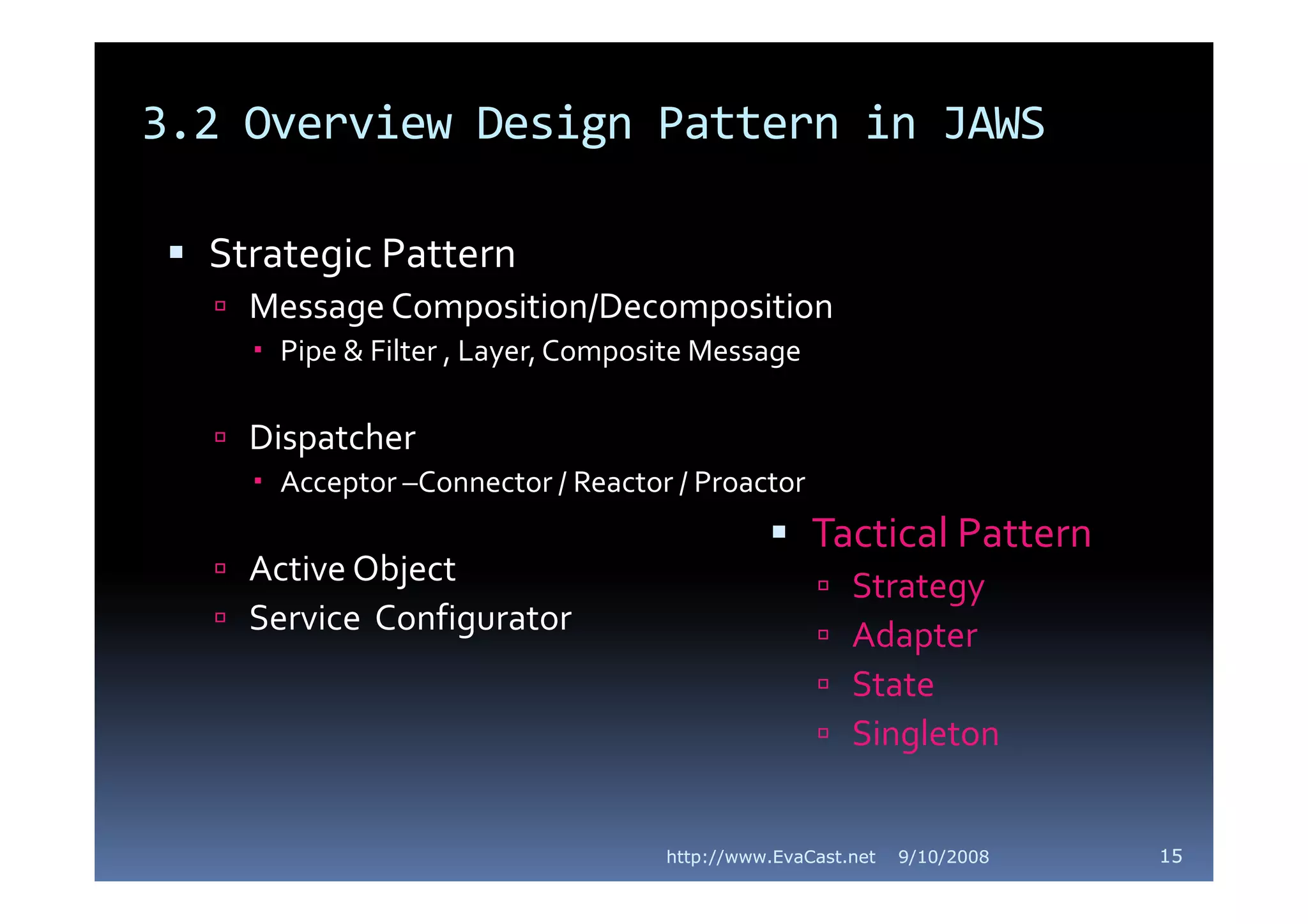 Jawsweb Server Framework Using Patterns Pdf