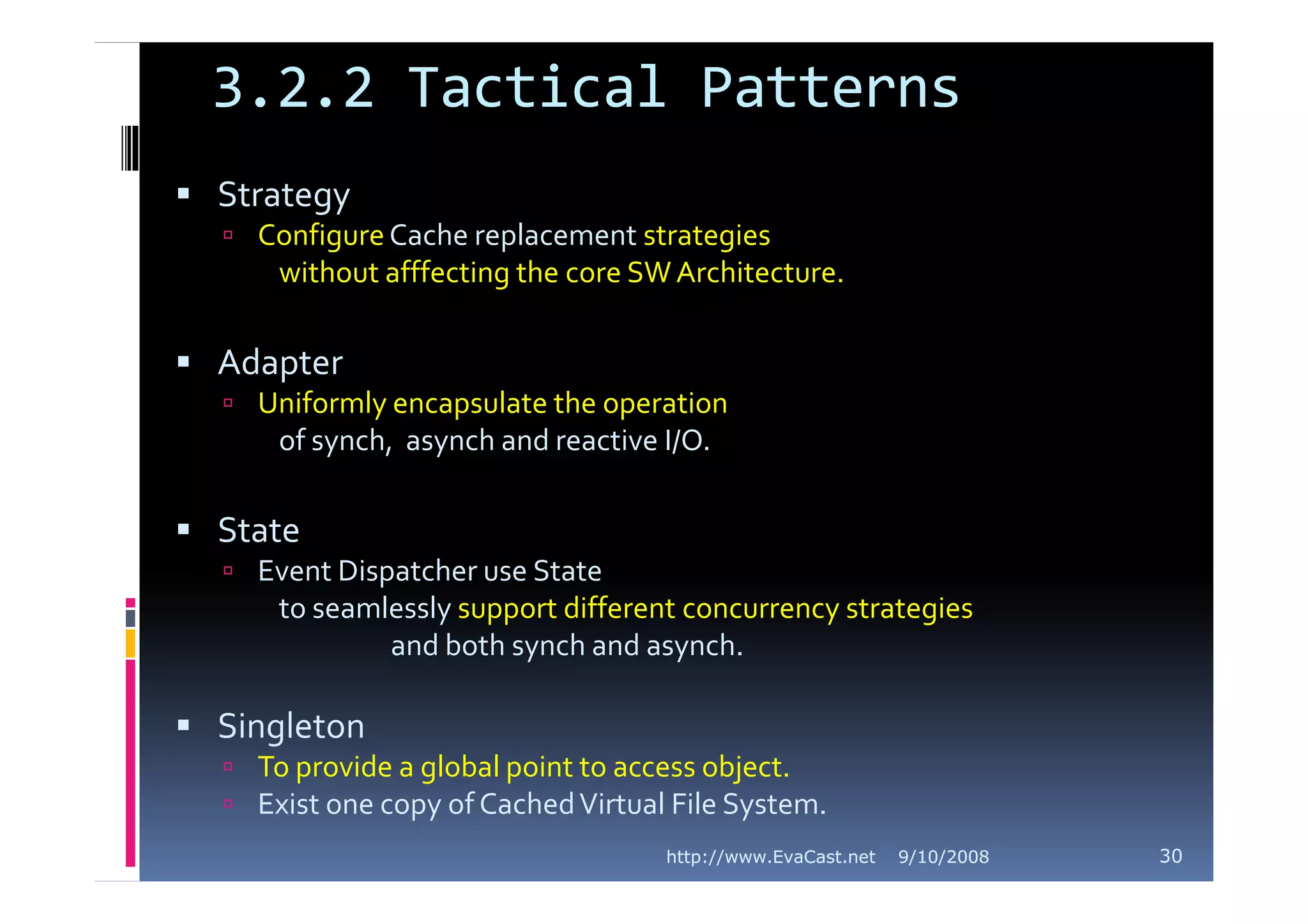 Jawsweb Server Framework Using Patterns Ppt 