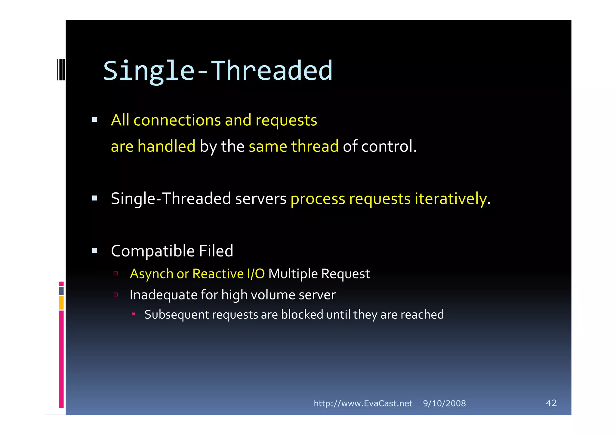 JAWS(Web Server Framework Using Patterns) | PDF
