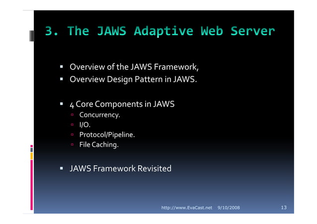 JAWS(Web Server Framework Using Patterns) | PDF