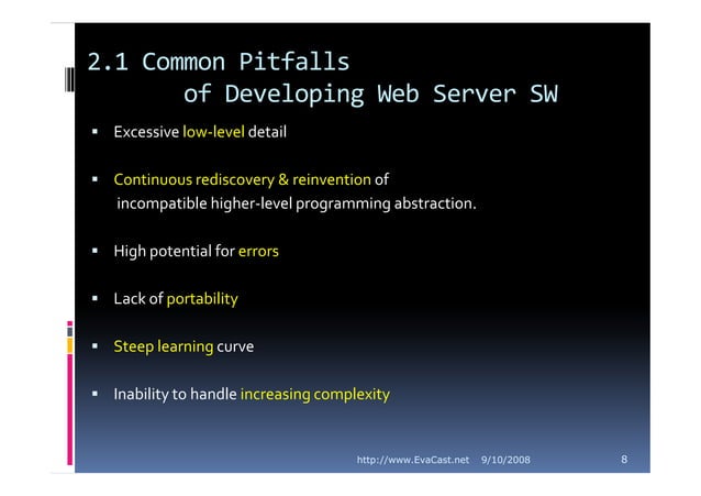 JAWS(Web Server Framework Using Patterns) | PDF