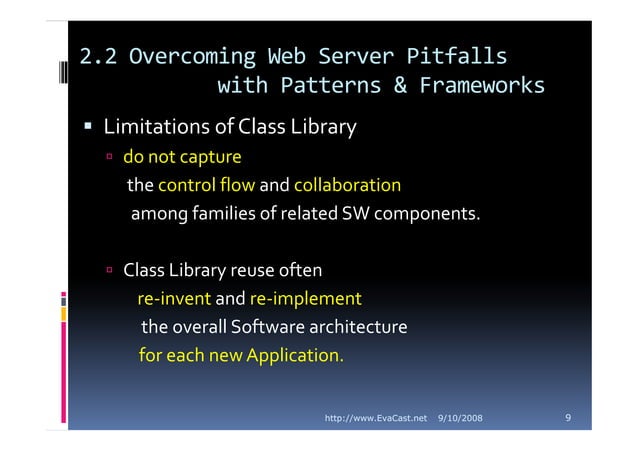 JAWS(Web Server Framework Using Patterns) | PDF