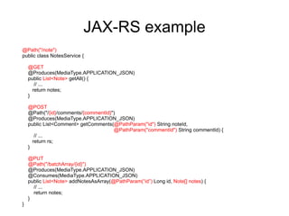 Jax-rs-js Tutorial | ODP | Web Development | Internet