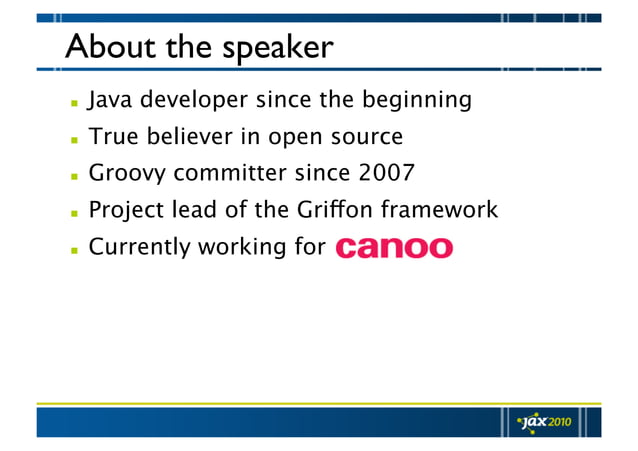 Polyglot Programming @ Jax.de 2010 | PDF | Web Development | Internet