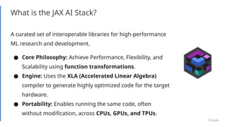 GDG AI for Science Australia - JAX AI Stack | PPTX