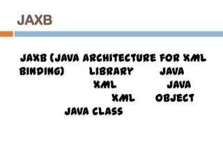 JAXB | PPT