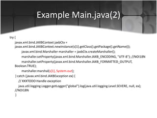Jaxb part 2 | PPT