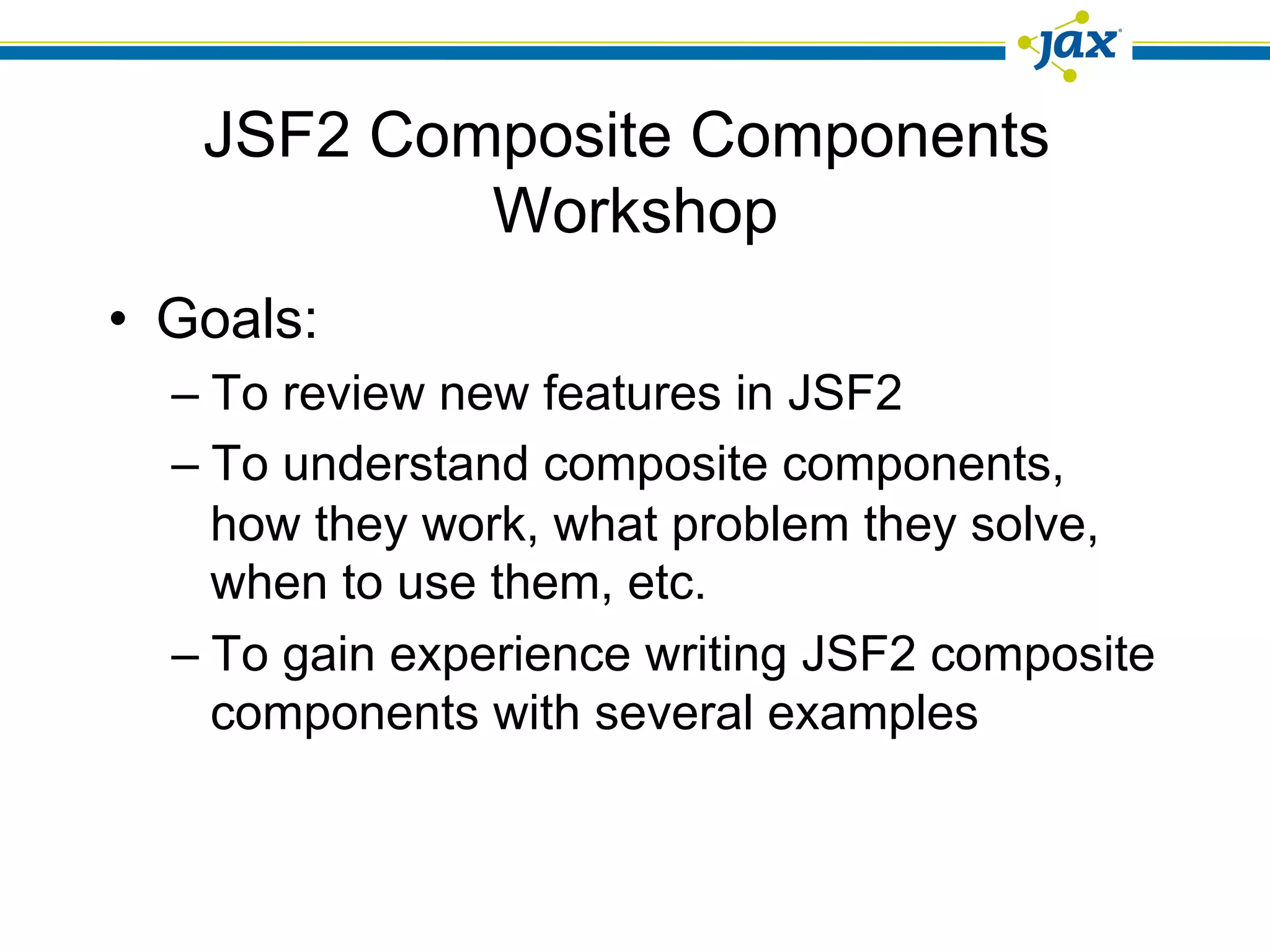 JSF2 Composite Components - Ian Hlavats | PDF | Web Development | Internet
