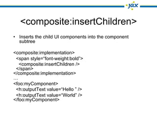 JSF2 Composite Components - Ian Hlavats | PDF | Web Development | Internet