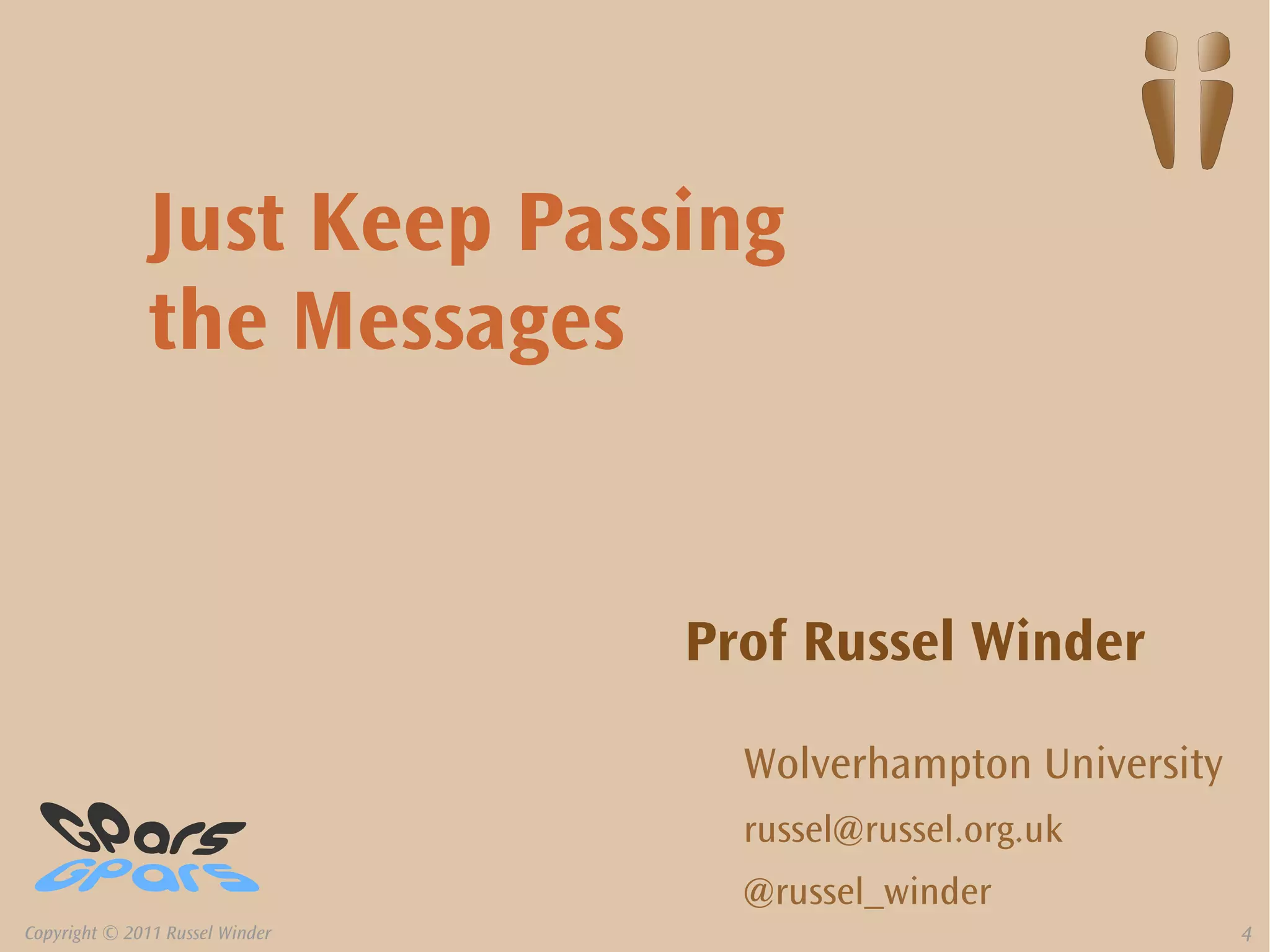 Just Keep Passing The Messages | PDF