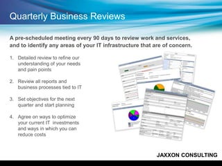 Jaxxon consulting presentation | PPT