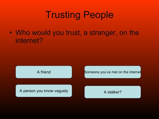 Jay Forsey\'s E-safety quiz | PPT