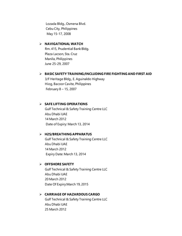 Jay r cv ab crane operator offshore crane operator offshore | PDF