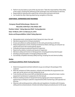 Jay r cv ab crane operator offshore crane operator offshore | PDF