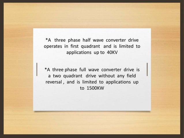 ELECTRICAL AC AND DC DRIVES | PPTX