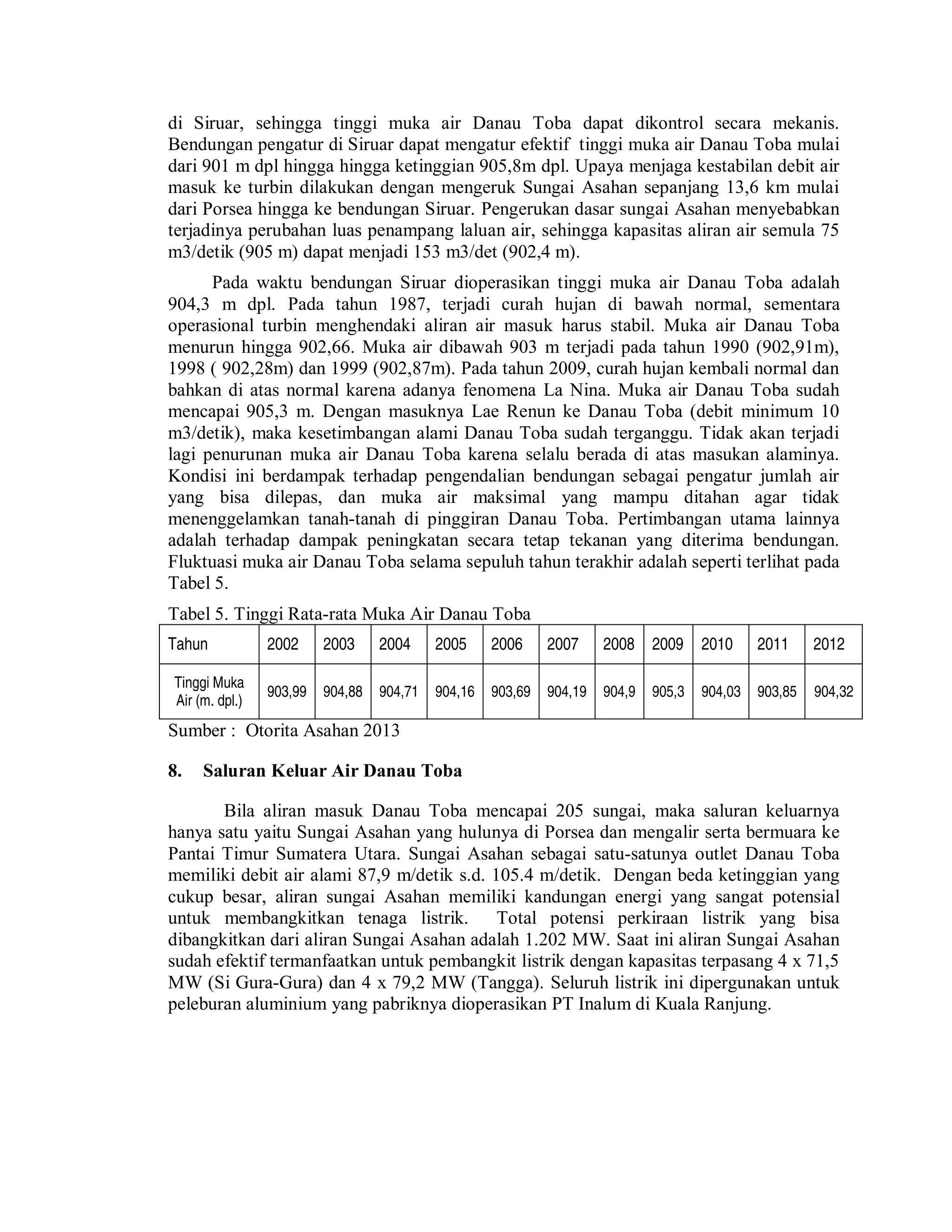 Jaya makalah danau-toba_2013 | PDF