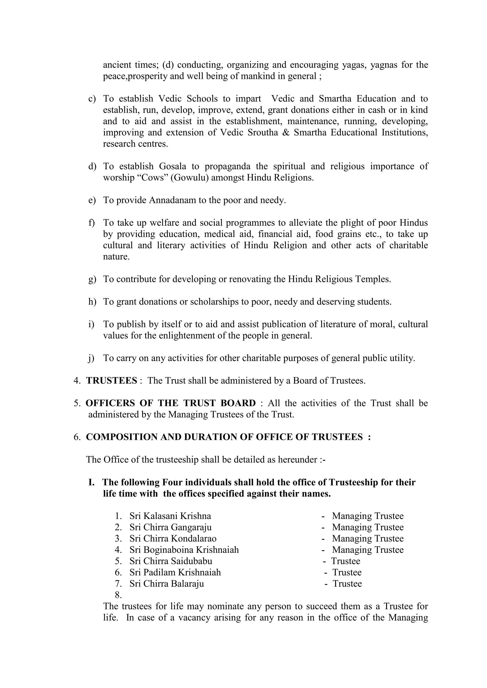 JAYA HANUMAN JULURU PAPAIAH AND JULURU SYAMALA DEVI CHARITABLE TRUST.doc