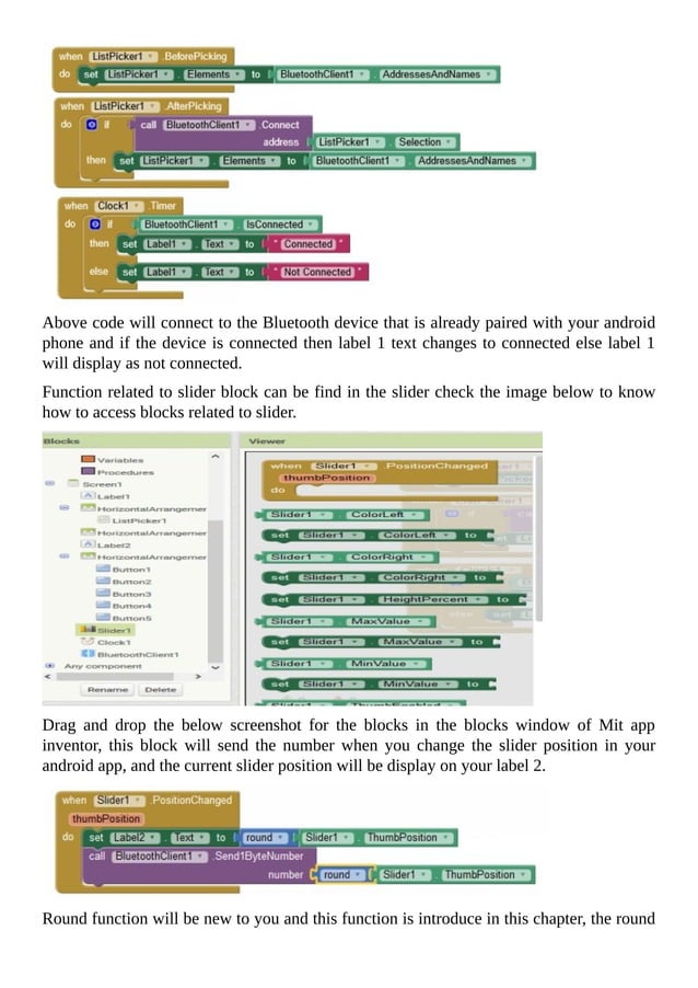 Jayakumar m. arduino and android using mit app inventor 2.0 | PDF